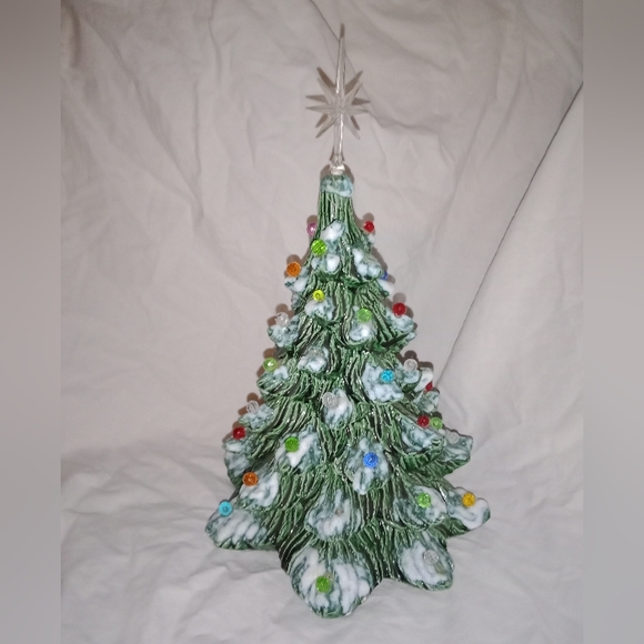 Nowell | Holiday | Vintage Nowell Christmas Tree Ceramic 8 Mid Century ...